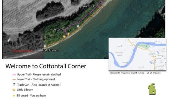 Alberta’s First Naturist Beach - CottonTail Corner